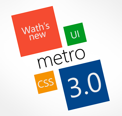 Metro UI CSS - The front-end framework for developing projects on the web in Windows Metro Style